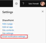 SharePoint Alerts, Notifications and News Digests – Sara Fennah's Blog