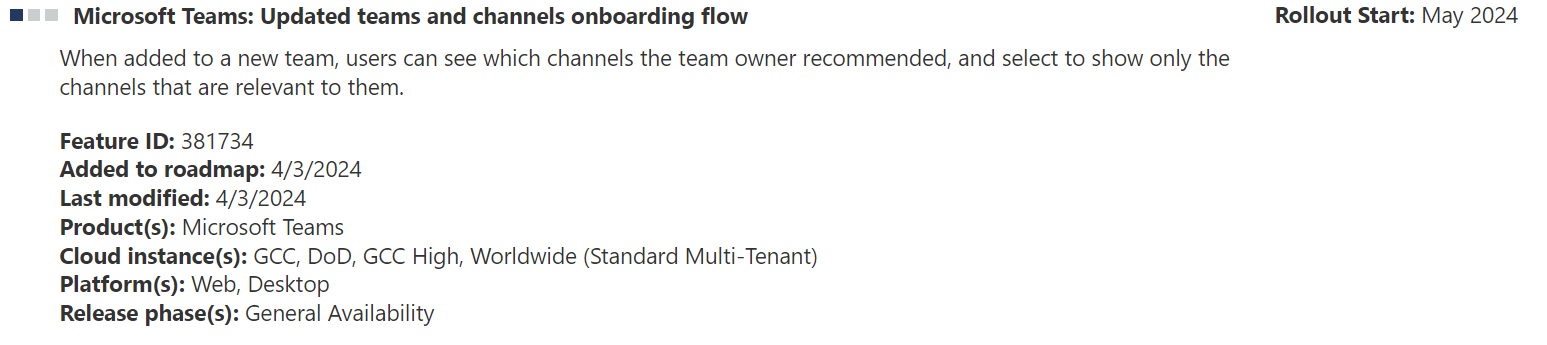 Interesting Updates 4th April 24 – M365 Roadmap – Sara Fennah's Blog